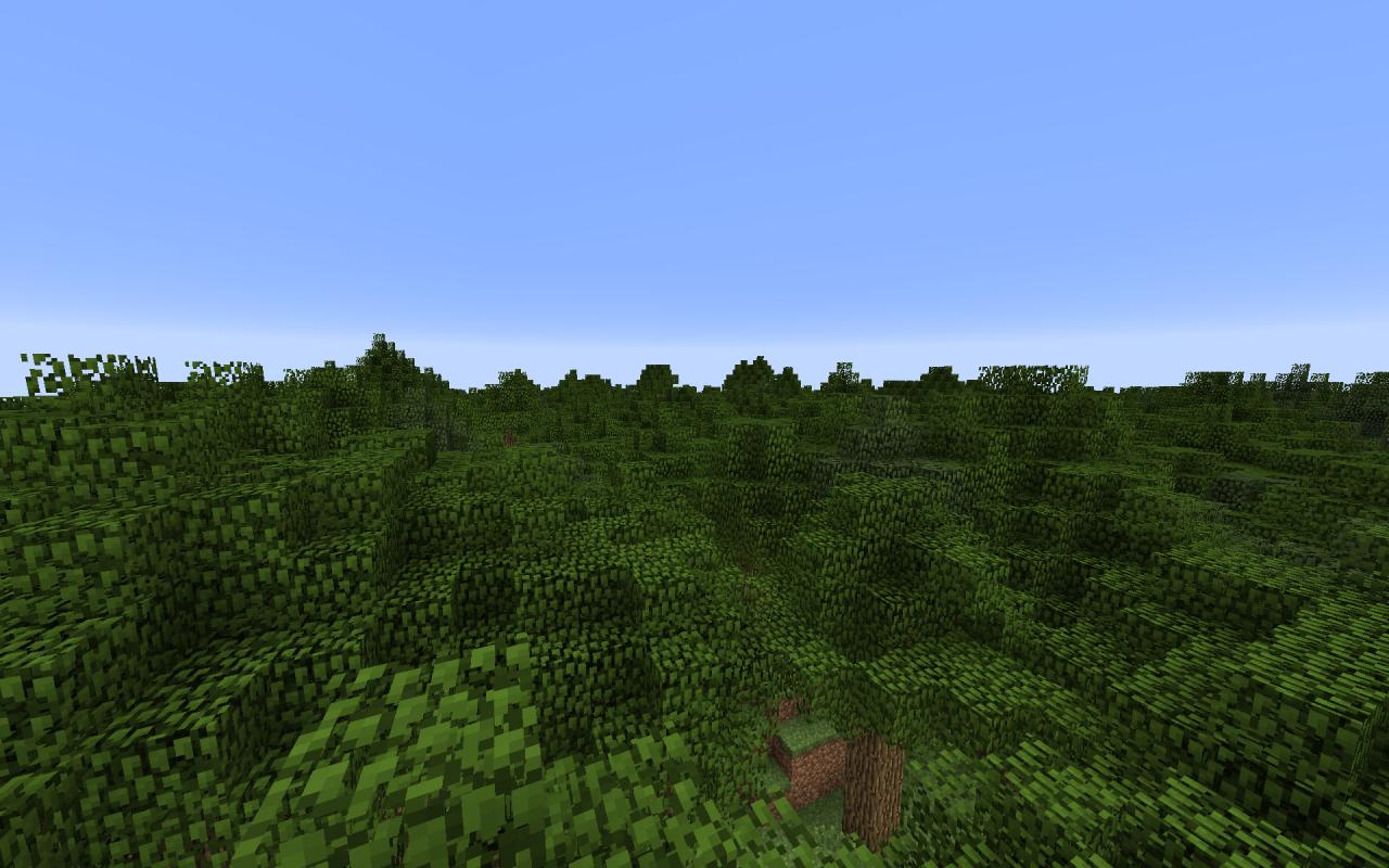 Ender's Forest (Custom Generated Land) Minecraft Map