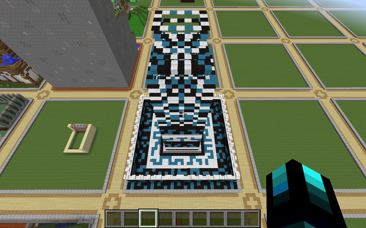 Futuristic Tron Build Minecraft Map