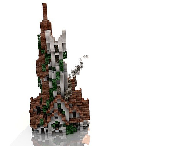 Steampunk/Fantasy House +Download Minecraft Map