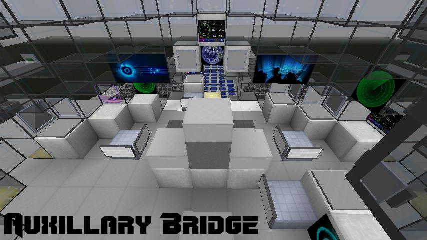 Sci-fi Spaceship: Hexus [1.7.4] Minecraft Map