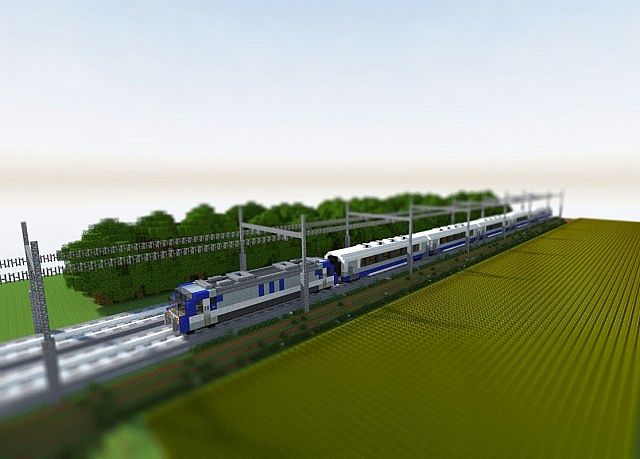Train Pack v0.45 Minecraft Map