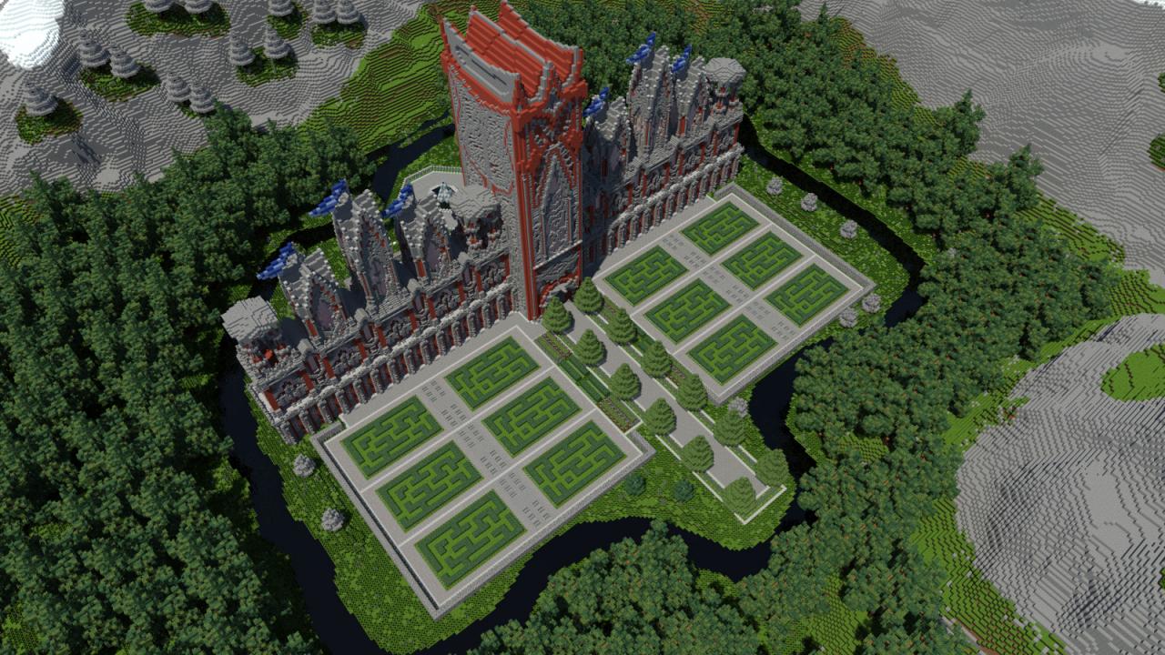 Vernite A Fantasy Spawn [Commission] Minecraft Map