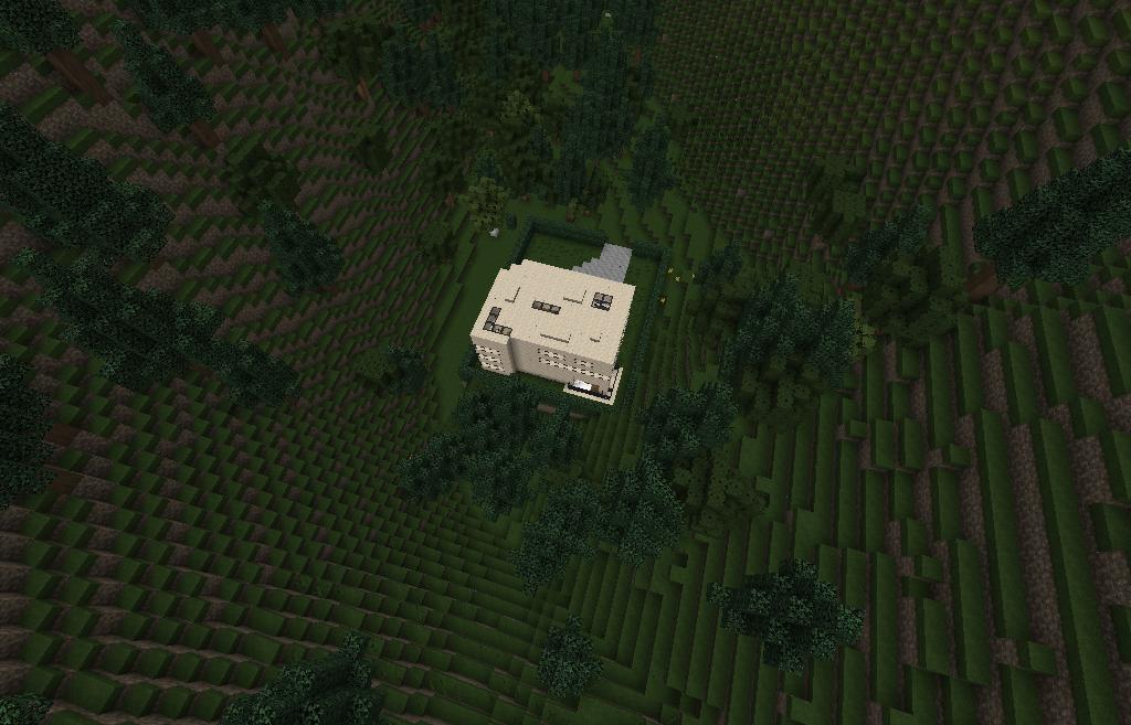 Modern House Minecraft Map