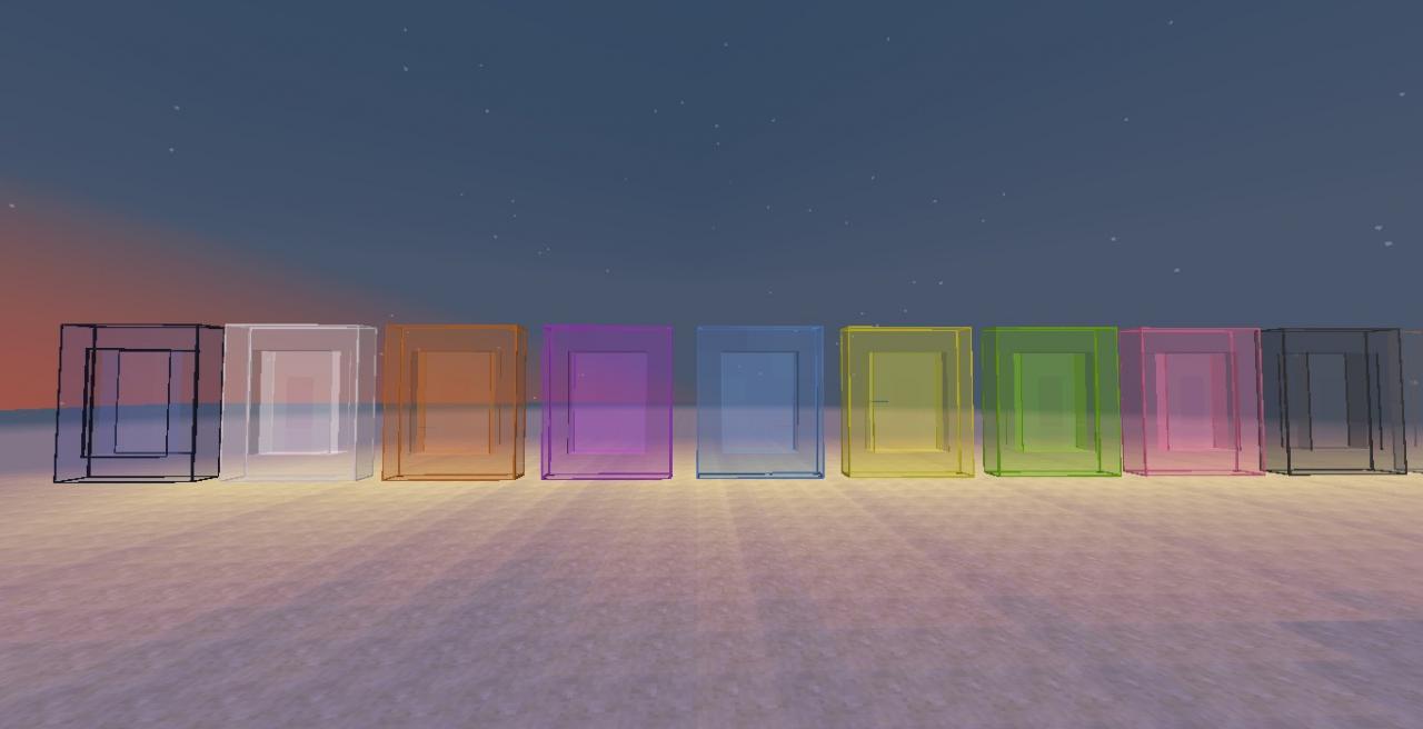 Clean Glass (Connected Glass 1.7) Minecraft Texture Pack