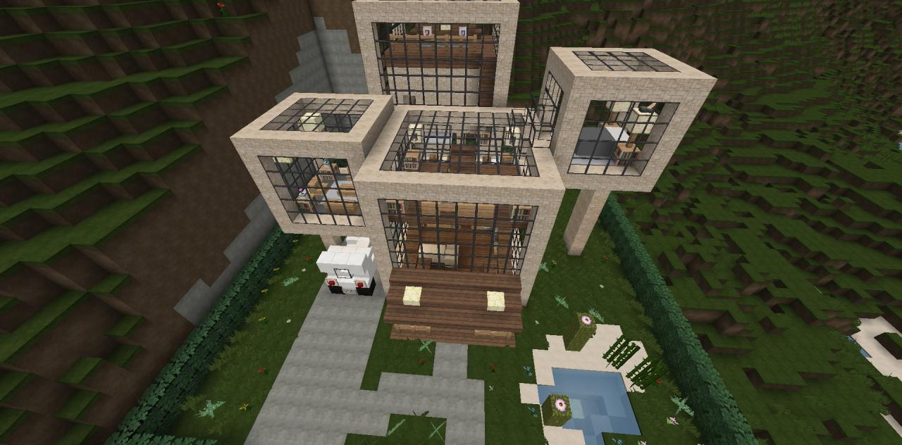 Modern Cube Minecraft Map