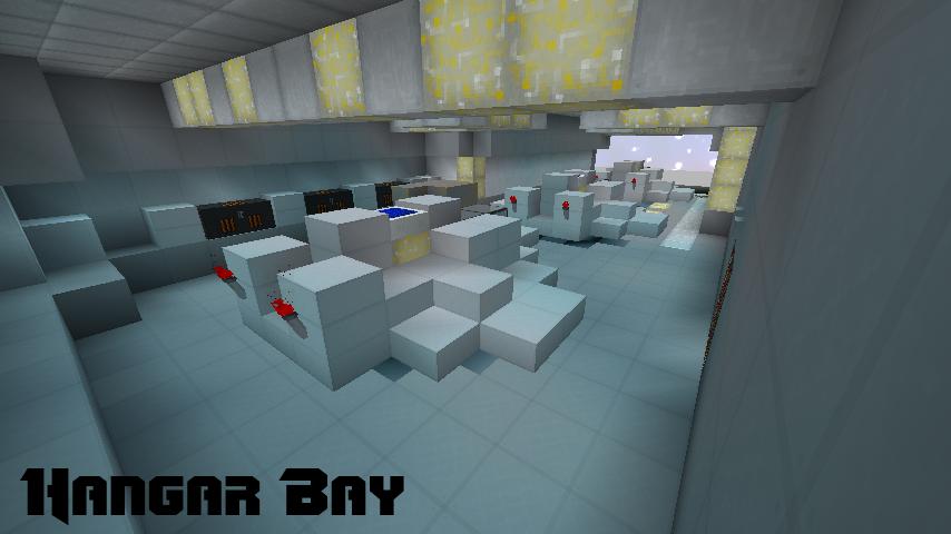 Sci-fi Spaceship: Hexus [1.7.4] Minecraft Map