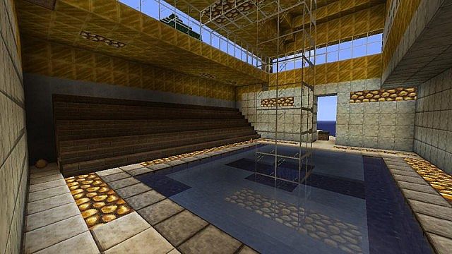 ice skate arena. Minecraft Map