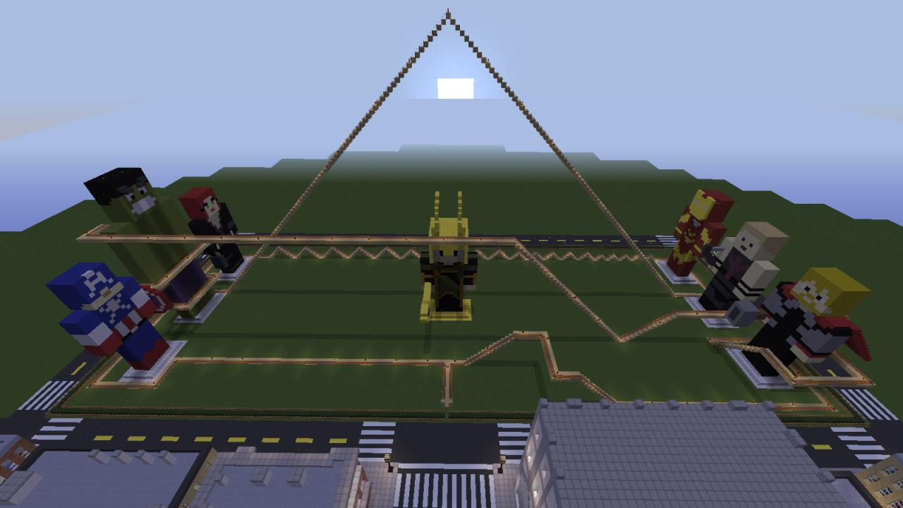 Super Hero City by Dario Minecraft Map