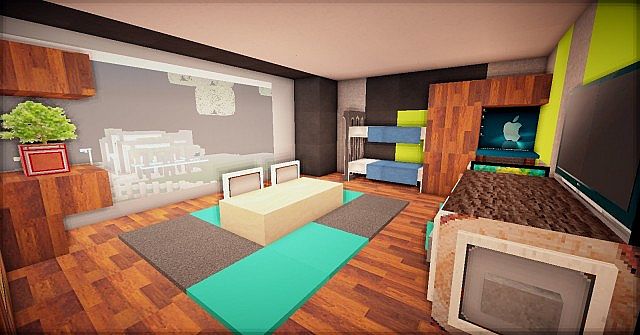 Modern Get Away Minecraft Map