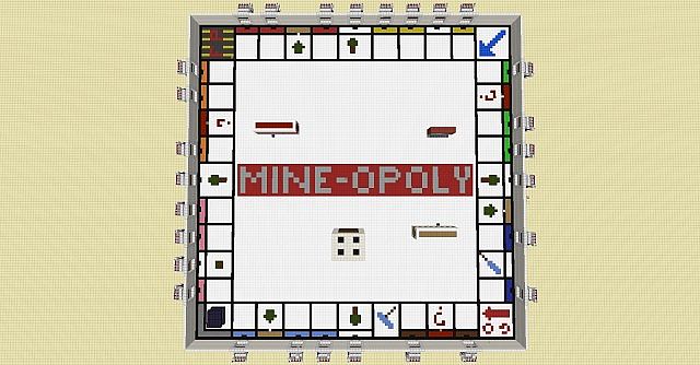 Mine-opoly V2 Minecraft Map