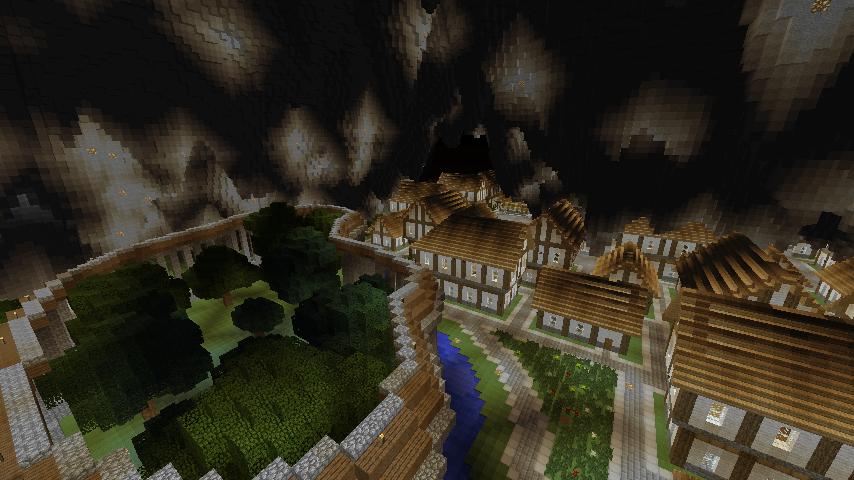Minecraft Cave City! Minecraft Blog