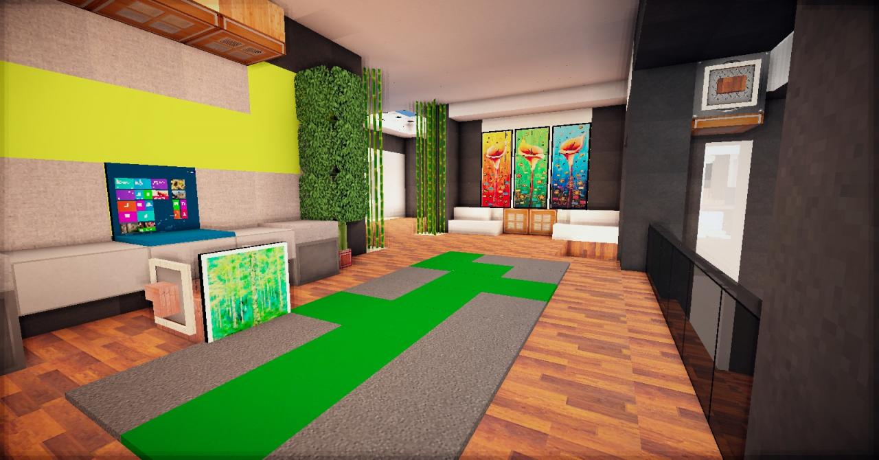 Modern Get Away Minecraft Map