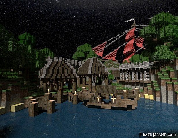 Pirate Island 2014 showcase Minecraft Map