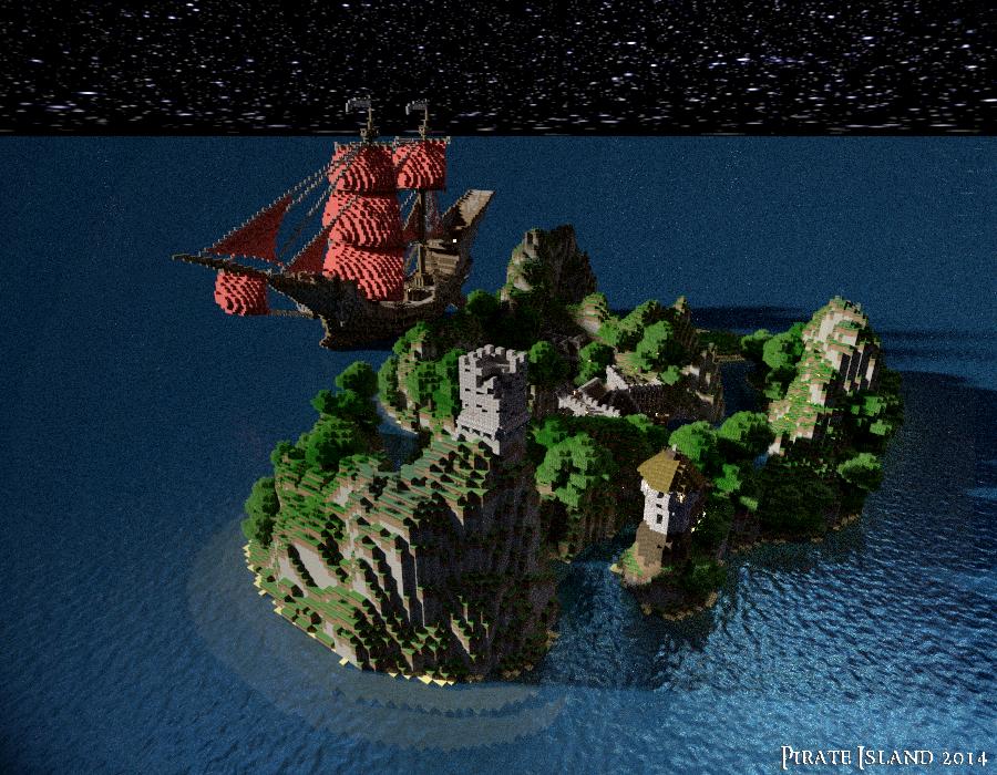 Pirate Island 2014 showcase Minecraft Map
