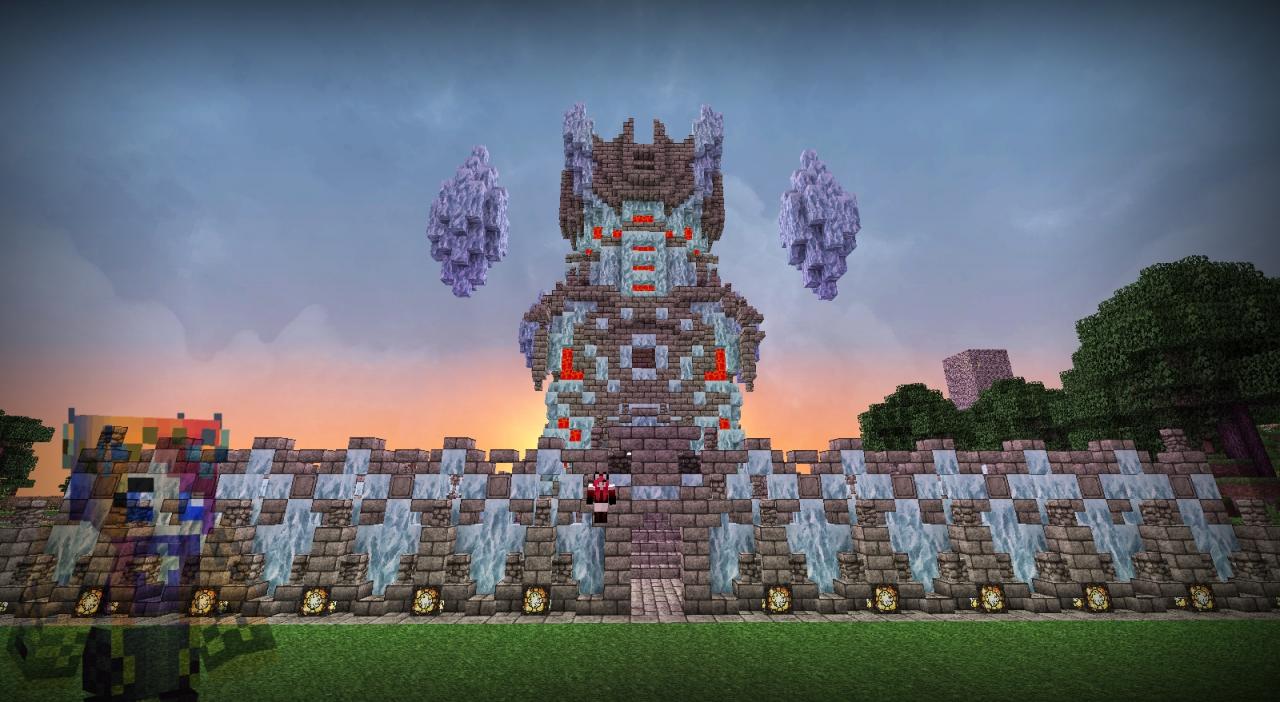 Frozen 50x50 User-Plot Minecraft Map