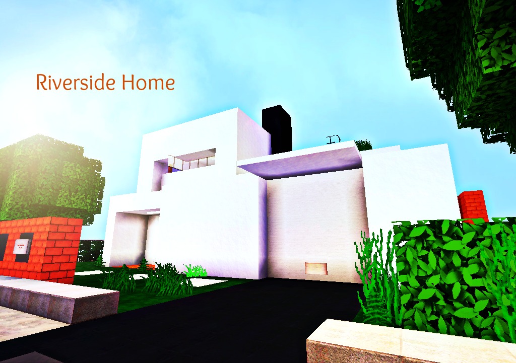 Riverside Home | ProsperIvy Architects Minecraft Map