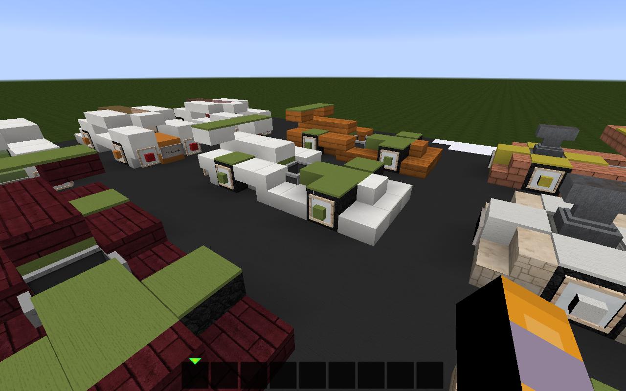 car designs Minecraft Map