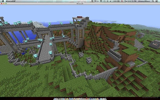 Small Harbour Defence Wall Minecraft Map