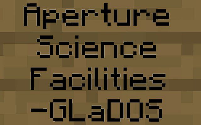 Aperture Map Minecraft Map