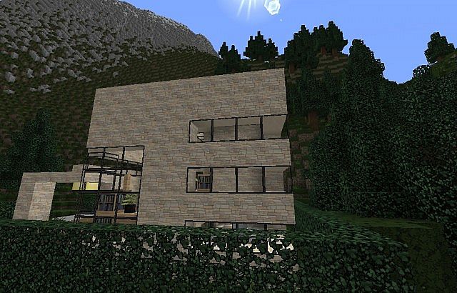 Modern House Minecraft Map