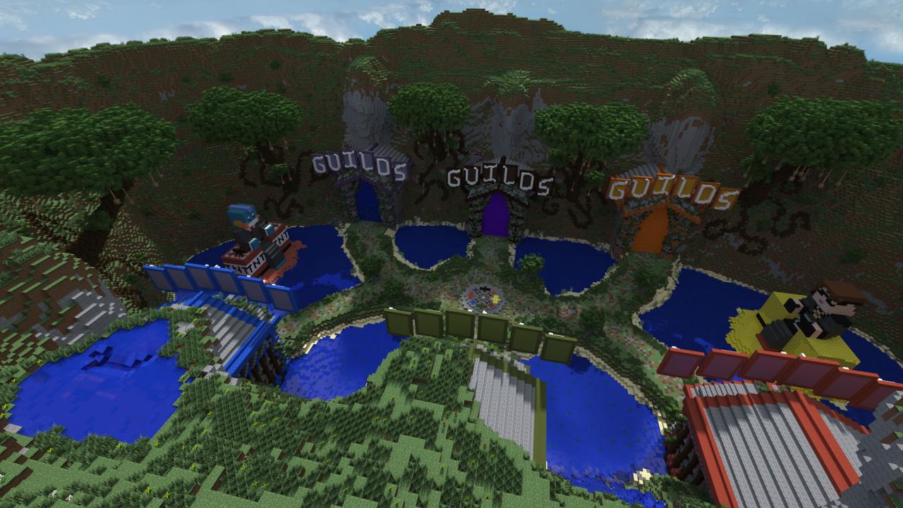 SkyKipz Server Hub (skydoesminecraft) by PI Creative Minecraft Map
