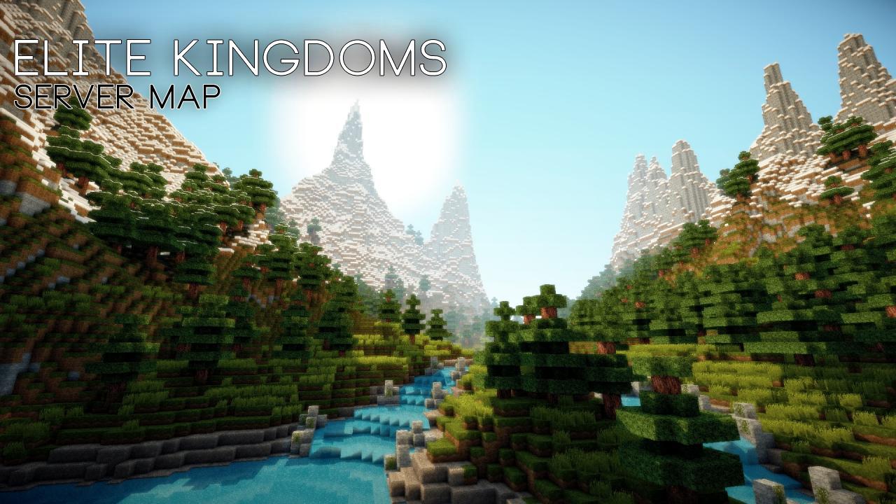 Elite Kingdoms server map Minecraft Map