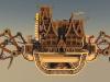Steampunk Moving city Minecraft Map