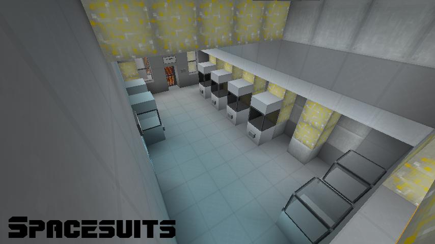 Sci-fi Spaceship: Hexus [1.7.4] Minecraft Map