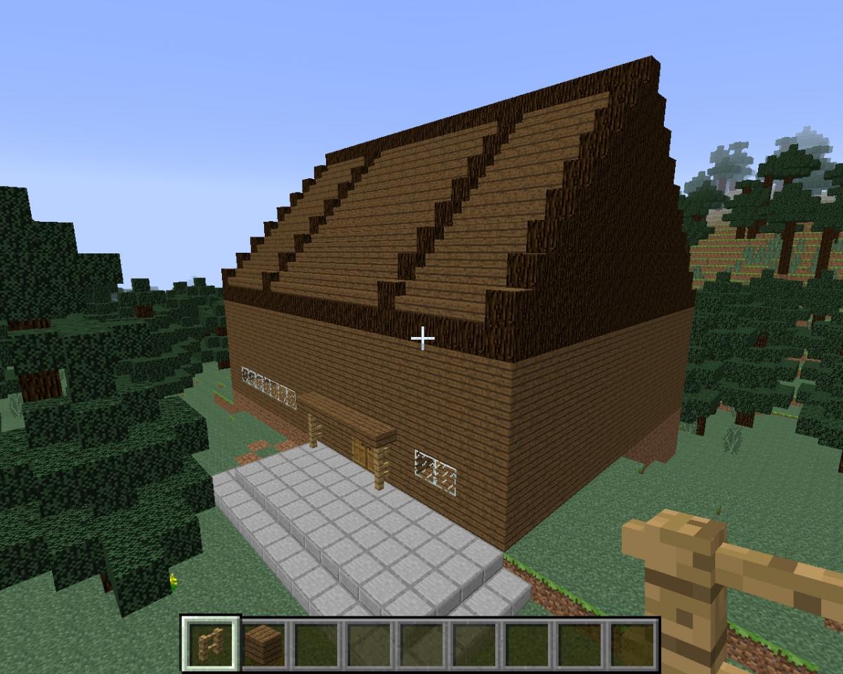Spruce House Minecraft Map