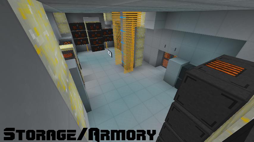 Sci-fi Spaceship: Hexus [1.7.4] Minecraft Map