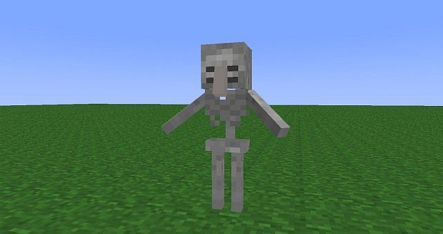 NEW MOB-SKELETON VILLAGER