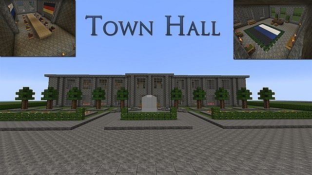 Town Hall by maxodo98 Minecraft Map