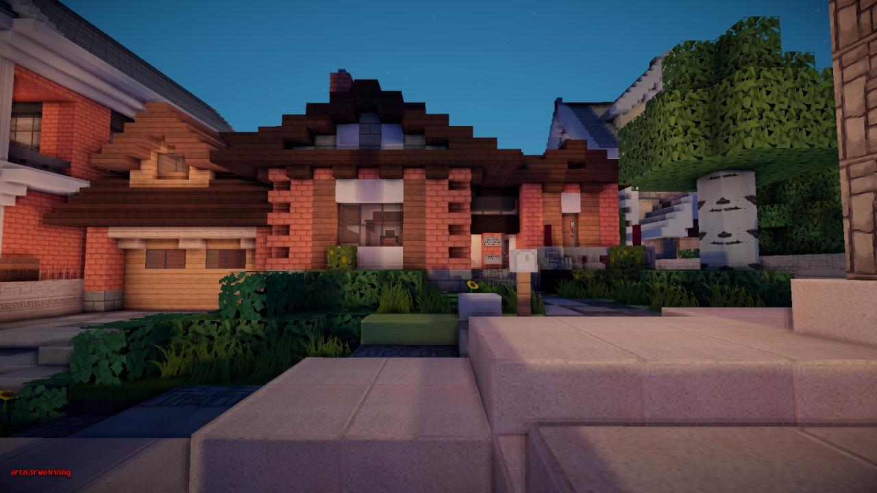 Traditional house Minecraft Map