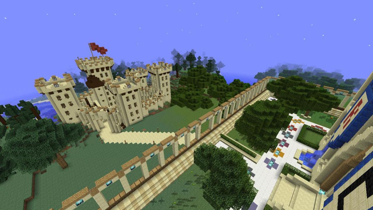 Warzone Castle Minecraft Map