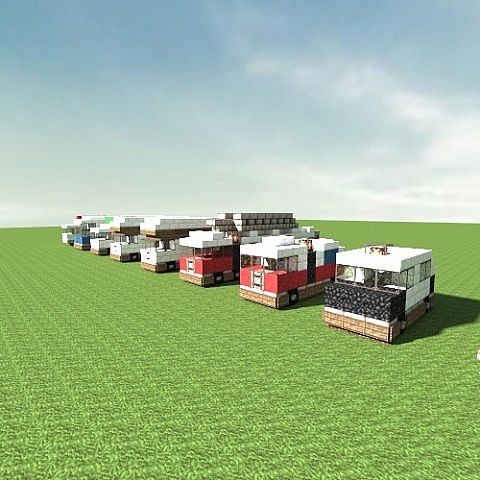 Thempolis vehicle pack #1 Minecraft Map