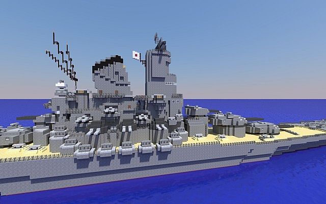 Battleship Yamato Minecraft Project