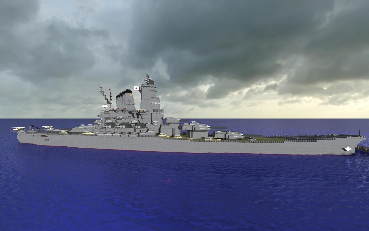 Battleship Yamato Minecraft Map