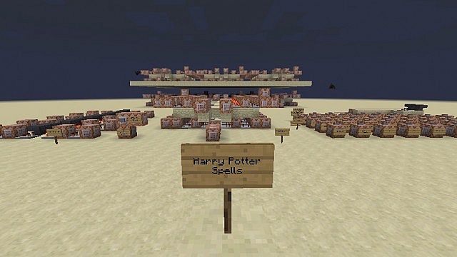 Harry Potter Spells for Vanilla Minecraft Minecraft Map