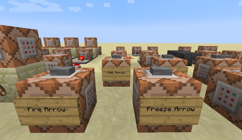 Elemental Arrows Vanilla Minecraft !!! Minecraft Map