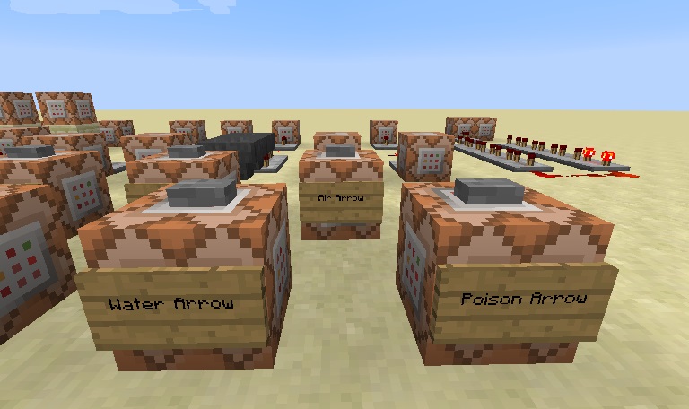 Elemental Arrows Vanilla Minecraft !!! Minecraft Map