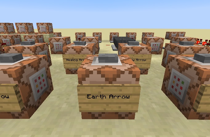 Elemental Arrows Vanilla Minecraft !!! Minecraft Map