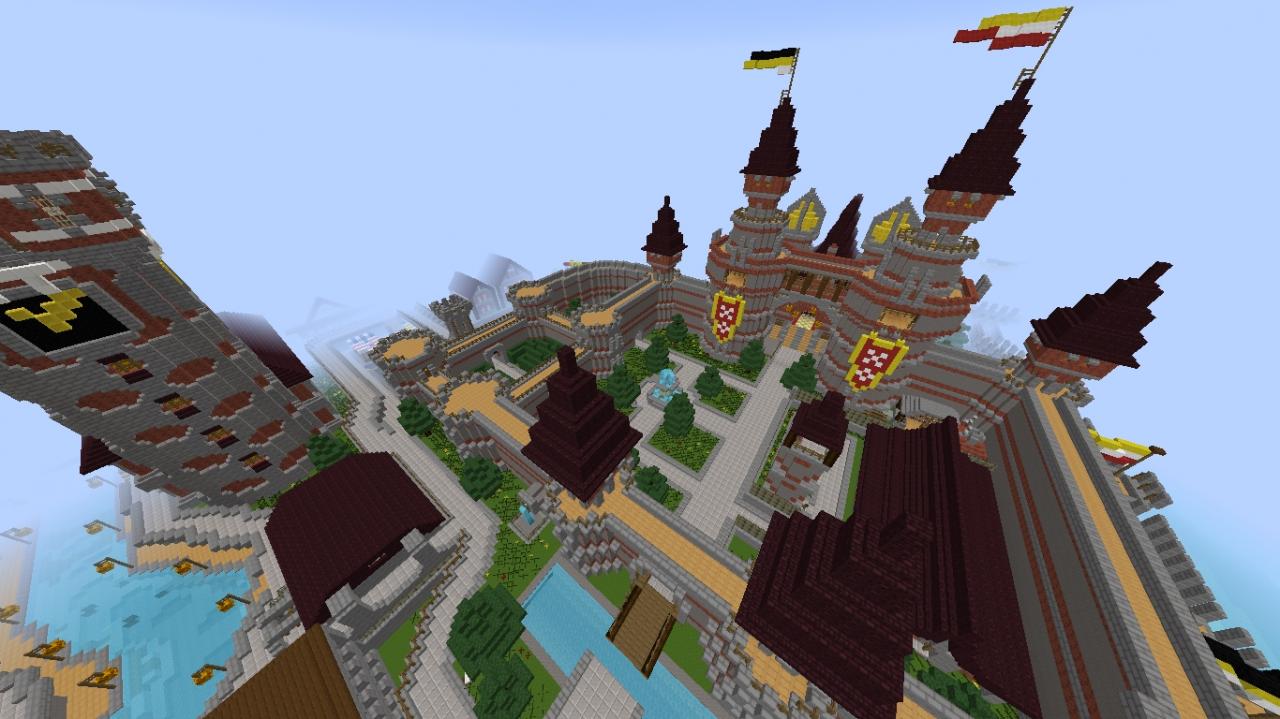 Khattanov Ostrov; City with Custom terrain (Downloadable) Minecraft Map