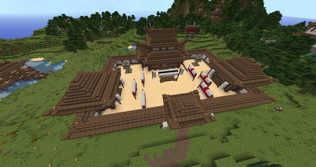 Field of Honour (Samurai Duel Dojo) Minecraft Map