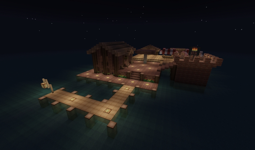 Swamp Lake Village Minecraft Map