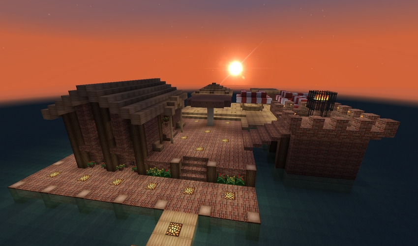 Swamp Lake Village Minecraft Map
