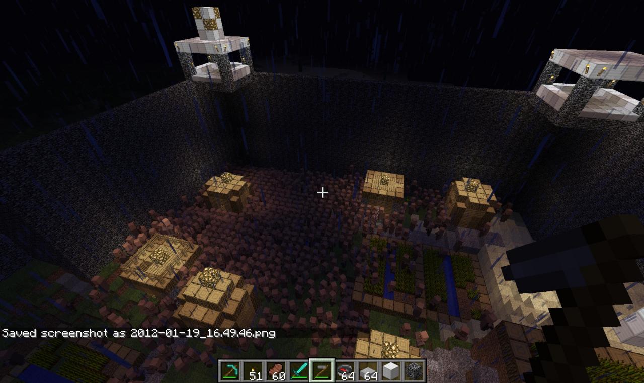 Funny Villager Glich Minecraft Map