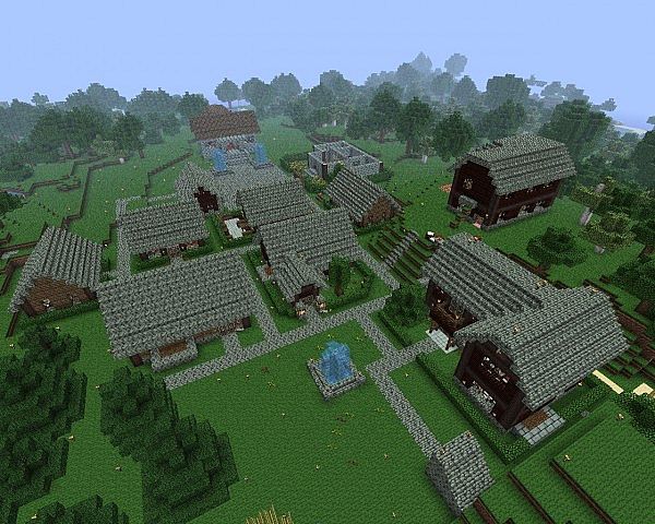Some Builds, mostly in Survival. Minecraft Map