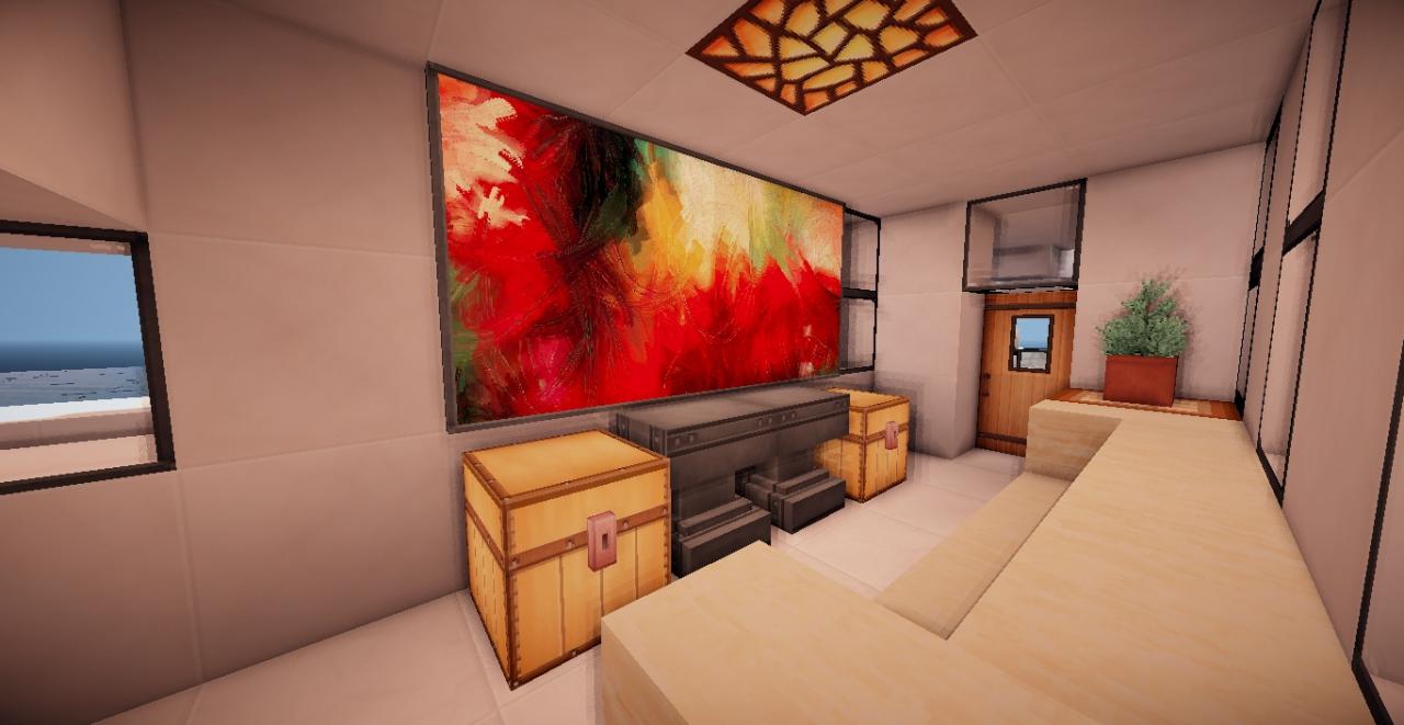 Luxury Ocean Yacht Minecraft Map