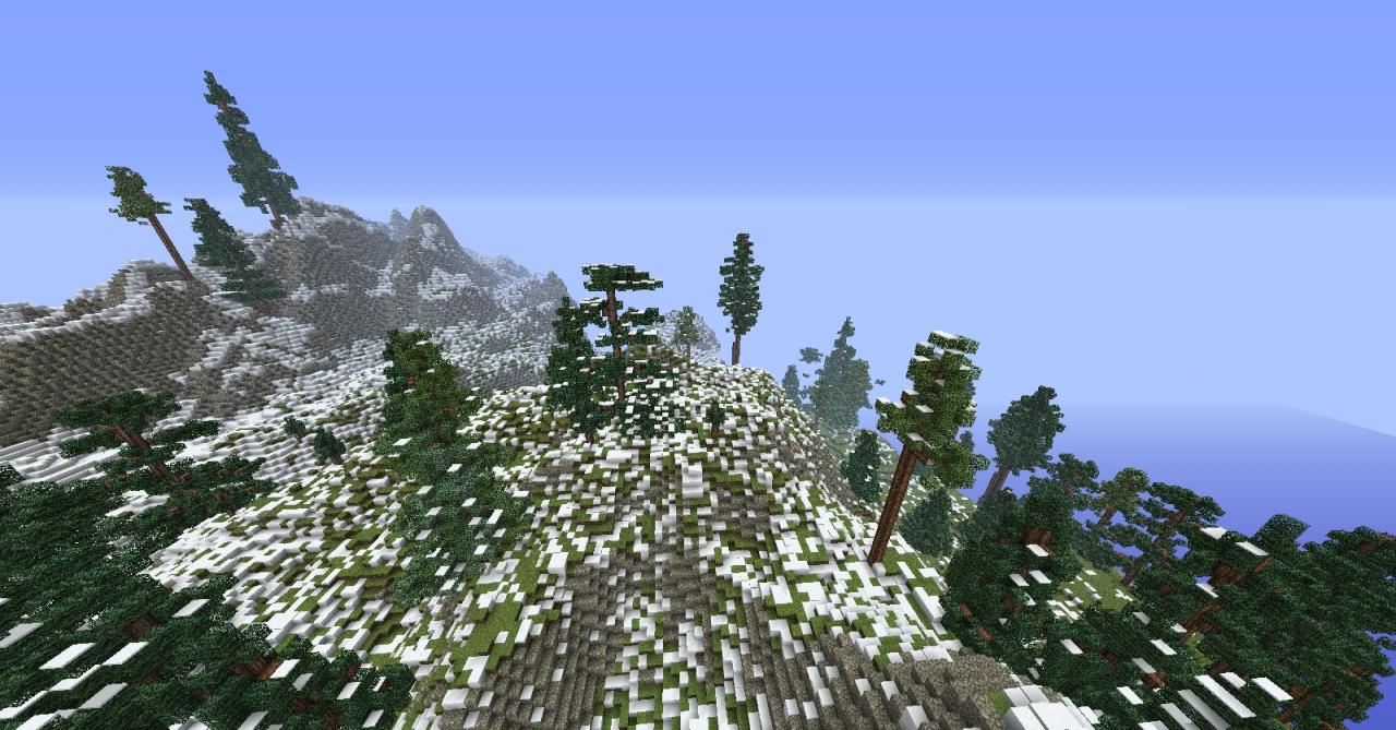 Winter land Minecraft Map