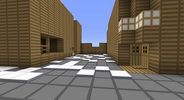 Zombie Survival map (Greeen Run) Minecraft Map
